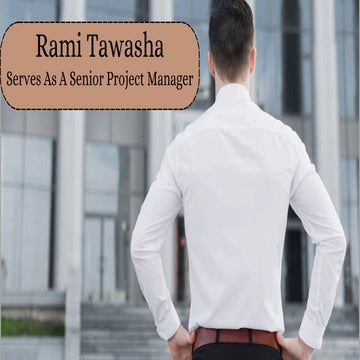 Rami Tawasha - Dedicated To Building Trusted Partnerships | PDF