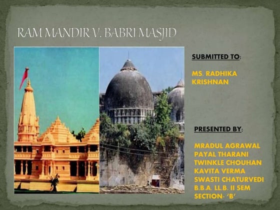 The Story of Ram Mandir - A Timeline.pdf