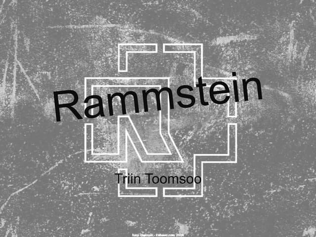 Rammstein Logo Wallpaper