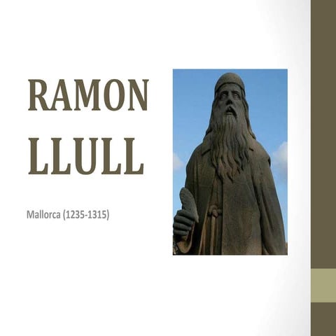 Ramon llull | PPTX
