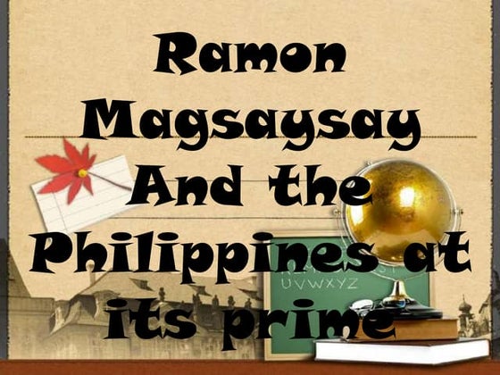 ramon magsaysay | PPT