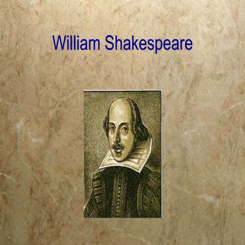 William shakespeare | PPTX