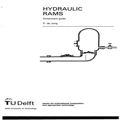 Hydraulic Ram Pump: Consumers guide - Delft University of Technology | PDF