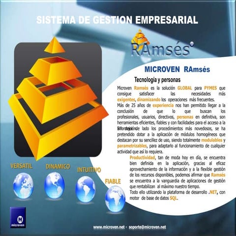 Ramses, Software de Gestión Comercial, Gestión de Almacén, ERP ...