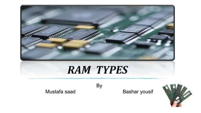 Types of RAM | PPTX