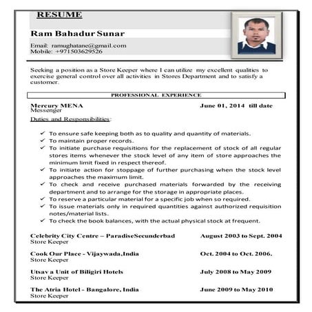 CV PRAVASH RAI. | DOCX