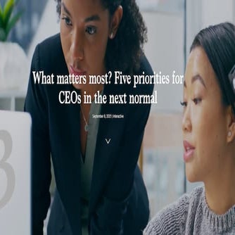 What Matters Most? | PPT