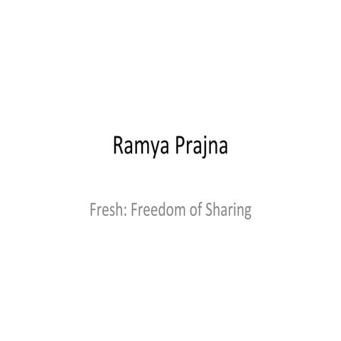 Ramya Prajna | PPT