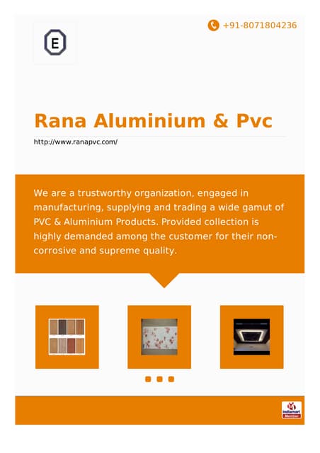 Rana aluminium & pvc