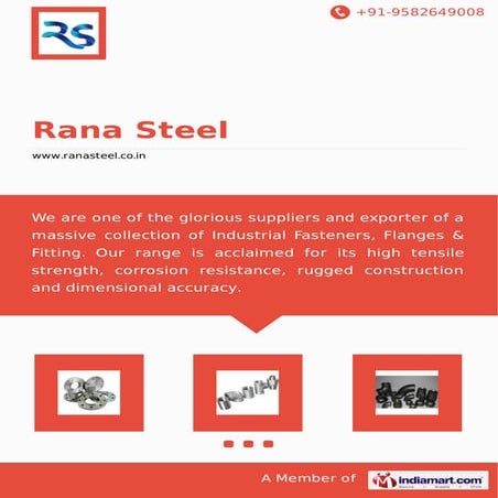 Rana steel | PDF