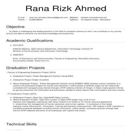 Resume | PDF