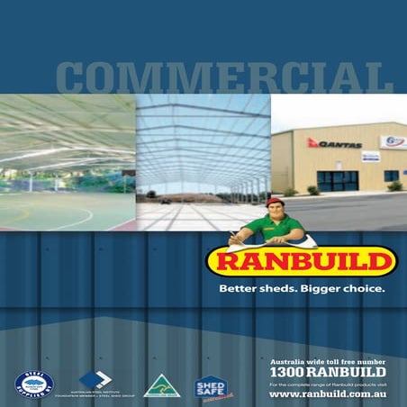 Ranbuild Commercial Range - Outdoor Steel Solutions | PDF