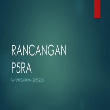 RANCANGAN proyek penguatan profil pelajaran pancasila dan ...