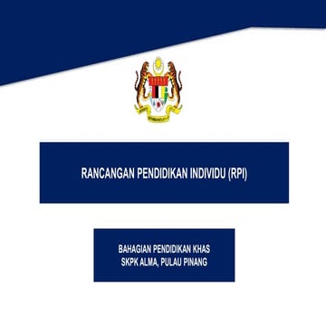 RANCANGAN PENDIDIKAN INDIVIDU RPI.pptx