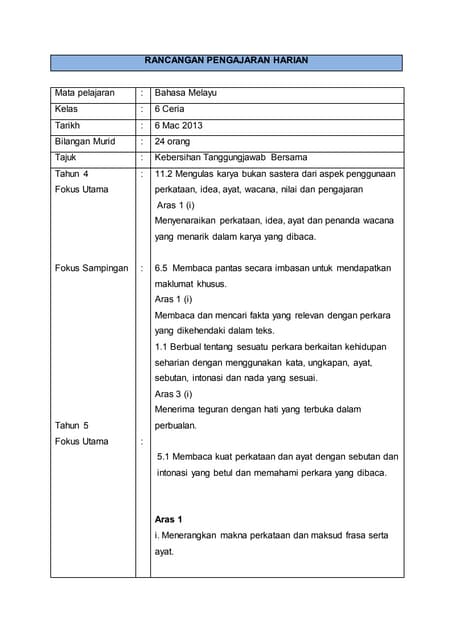 10. contoh rph - | DOC