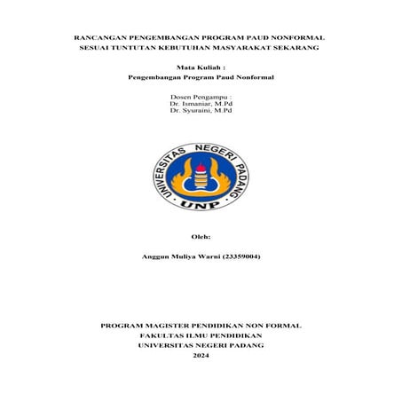 RANCANGAN PENGEMBANGAN PROGRAM PAUD NONFORMAL .docx
