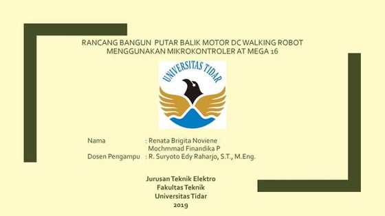 Walking Robot | PPTX