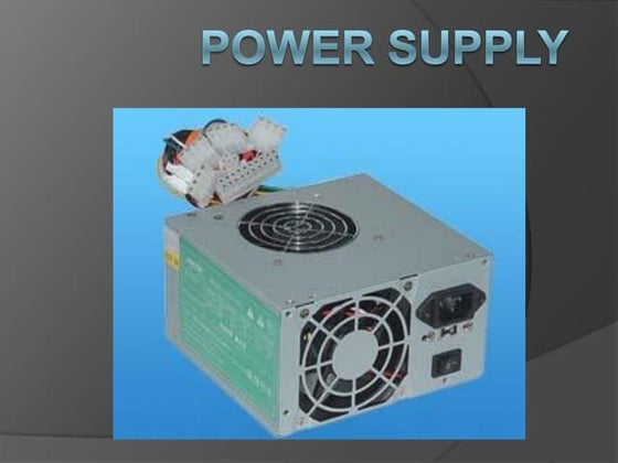 Power Supply | PPT