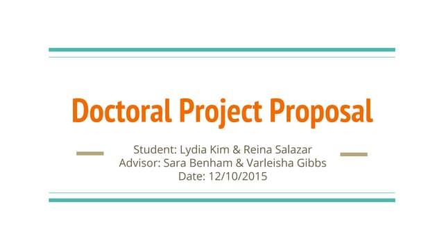 Research Proposal 2 - How to Defend Your Problem/Thesis Statement | PPSX