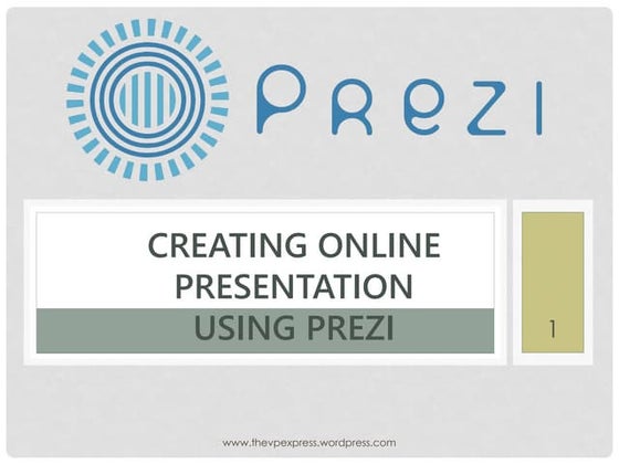 How to create a prezi presentation | PPT