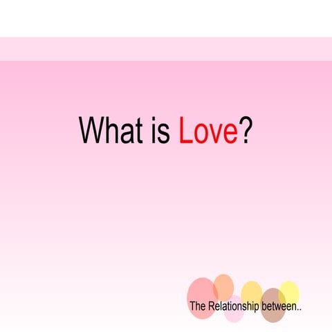Love | PPT