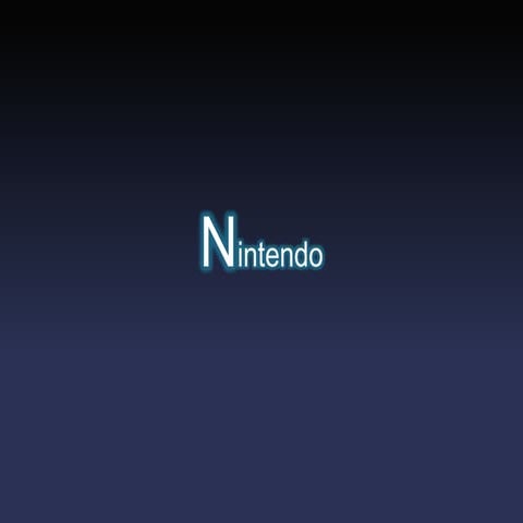 nintendo | PPT