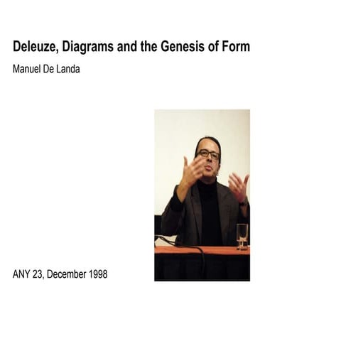 diagrams an Delueze | PDF