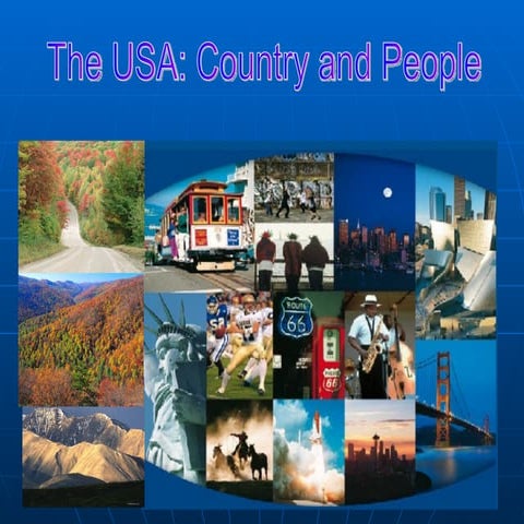 Geography and Population of the USA | PPT