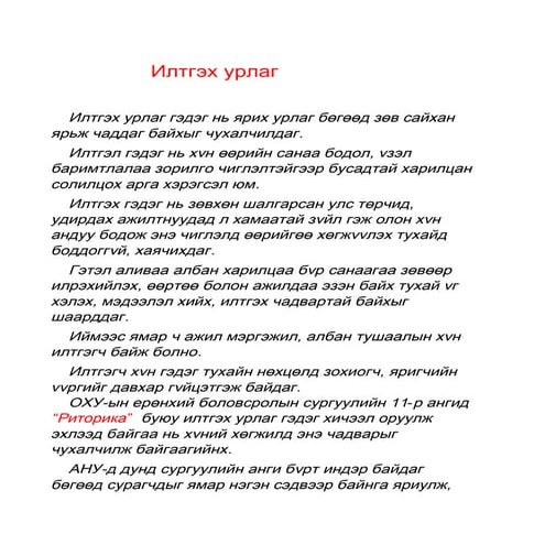 илтгэх урлаг Pdf