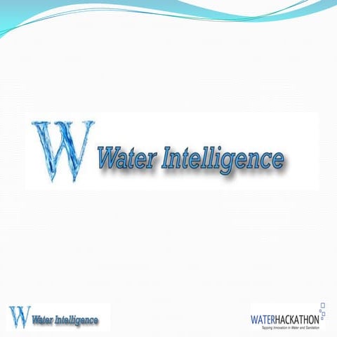 Water Intelligence | PPTX