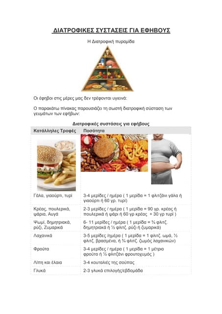 επιτραπεζιο υγιεινης διατροφης | PDF