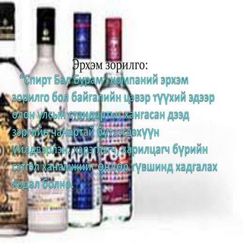 спирт бал бурам ххк Ppt