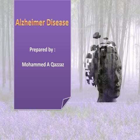 Alzheimer disease | PPTX