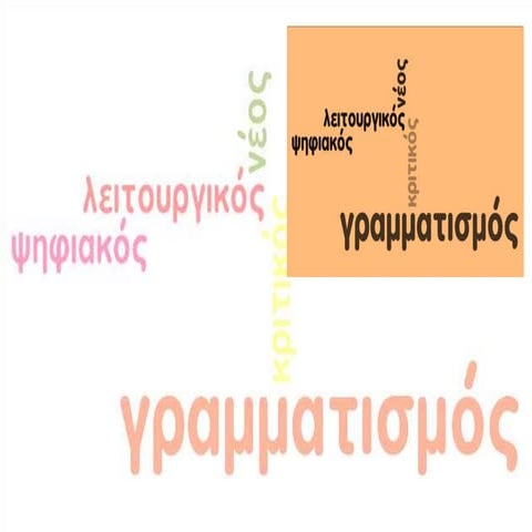 γραμματισμός | PPTX