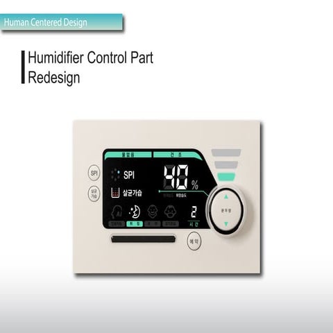 Humidifier control part redesign | PDF