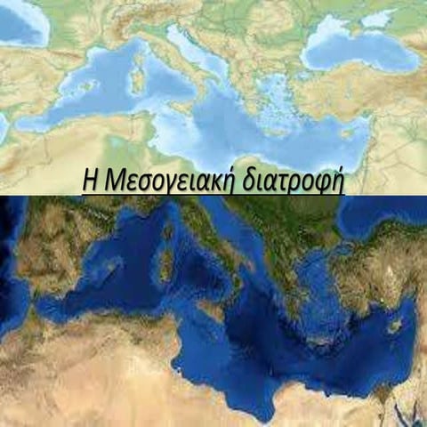 Ψωμί και μεσογειακή διατροφή, Project Α΄Λυκείου | PPTX