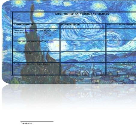 αισθητικη | DOCX