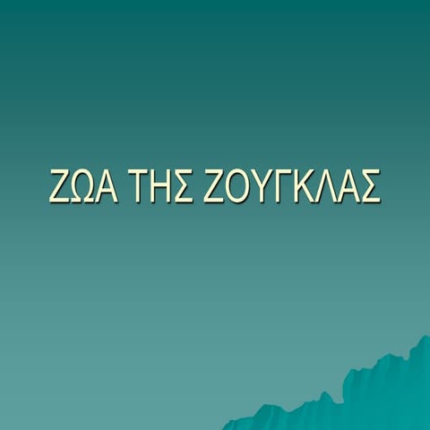 ζωα της ζουγκλας | PPT