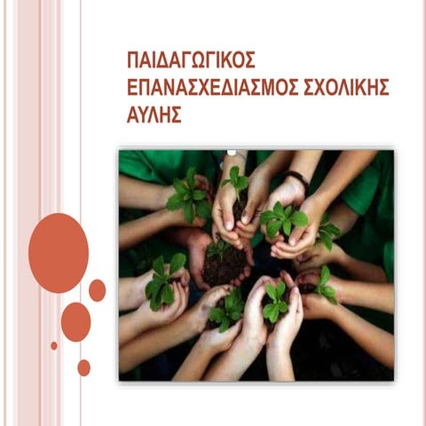 Η αυλή του σχολείου μας, | PPTX