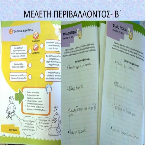 ΜΕΛΕΤΗ ΠΕΡΙΒΑΛΛΟΝΤΟΣ - Β΄ ΔΗΜΟΤΙΚΟΥ | PPT