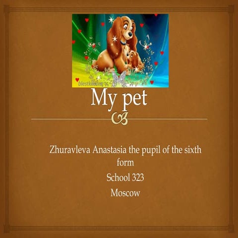 My Pet | PPTX