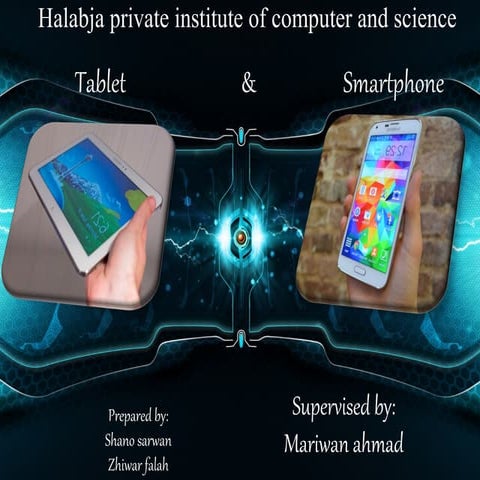 Tablet and Smartphone (details). | PPT