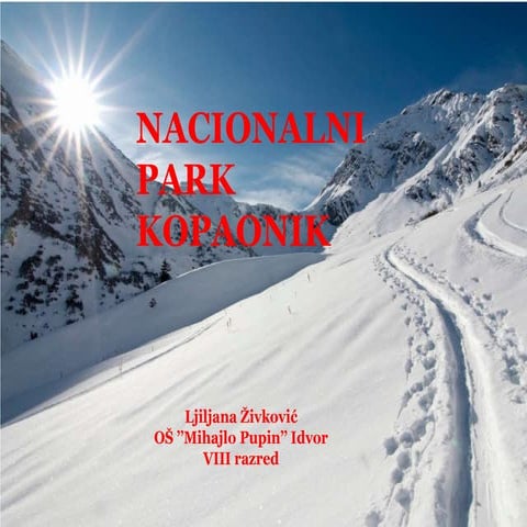 NP ''Kopaonik'' | PPTX