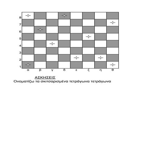 Oνοματιζω τετράγωνα στο σκάκι | PDF