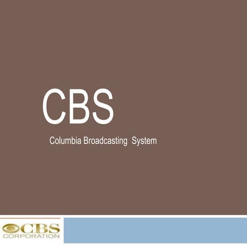CBS corporation | PPT