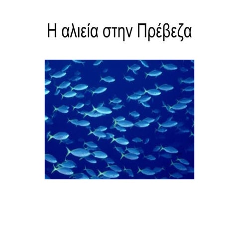 τα ψαρια της πρεβεζας | PPT
