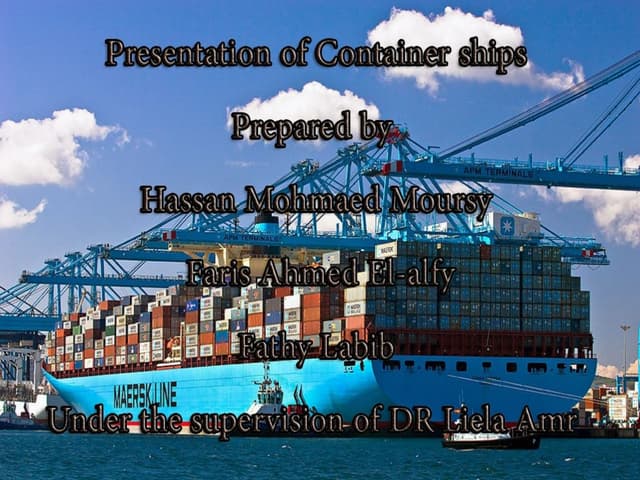 Types of containers | PPTX