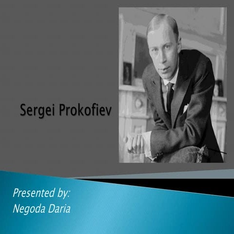 Prokofiev Sergei | PPTX