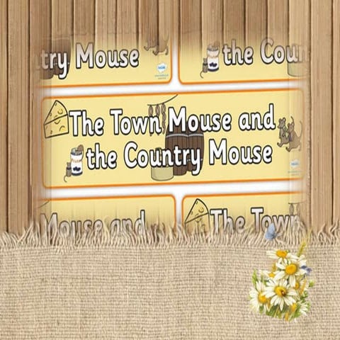 Town Mouse and Country Mouse | PPT