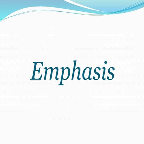 Emphasis | PPTX